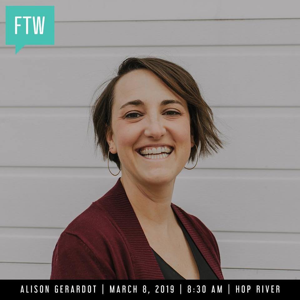 CreativeMornings: Alison Gerardot, how your creative life is half ...